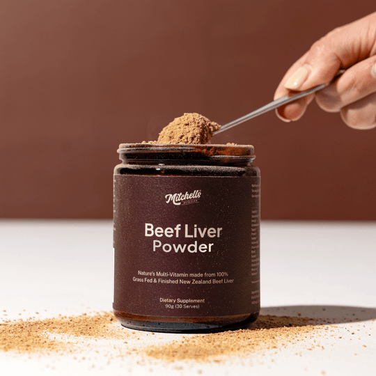 Mitchells Beef Liver Powder 90g – Plum Organics Papamoa