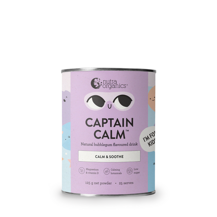 Captain Calm 125g – Plum Organics Papamoa