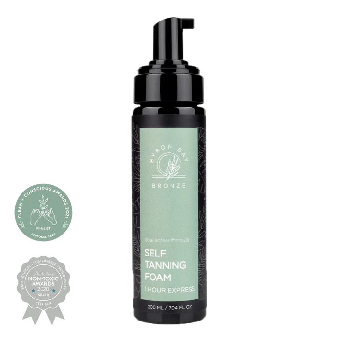 1 Hour Express Tanning Foam 200ml – Plum Organics Papamoa