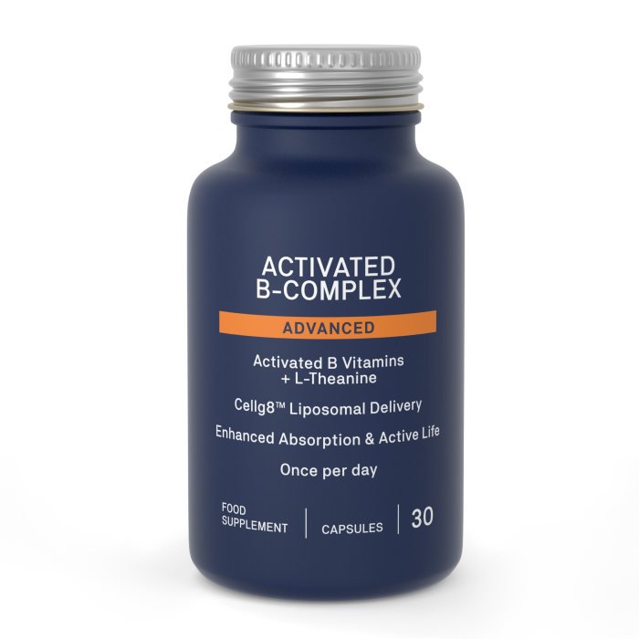 Activated B-Complex 30vcaps – Plum Organics Papamoa