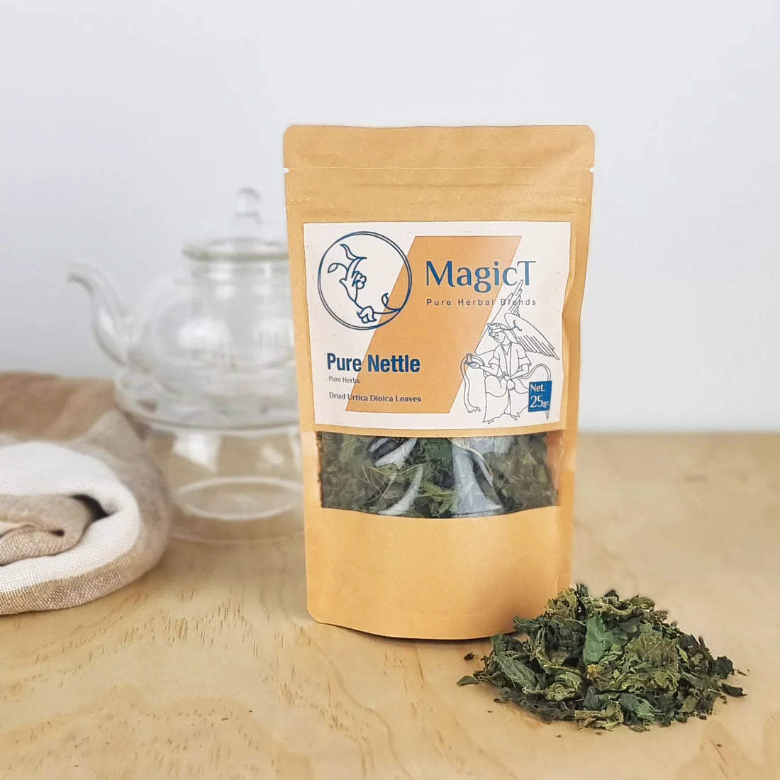Pure Nettle Tea 60g – Plum Organics Papamoa