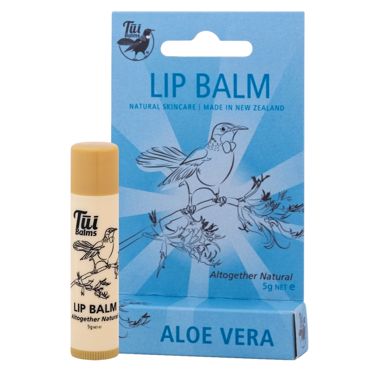 Tui Balms Aloe Vera Lip Balm – Plum Organics Papamoa