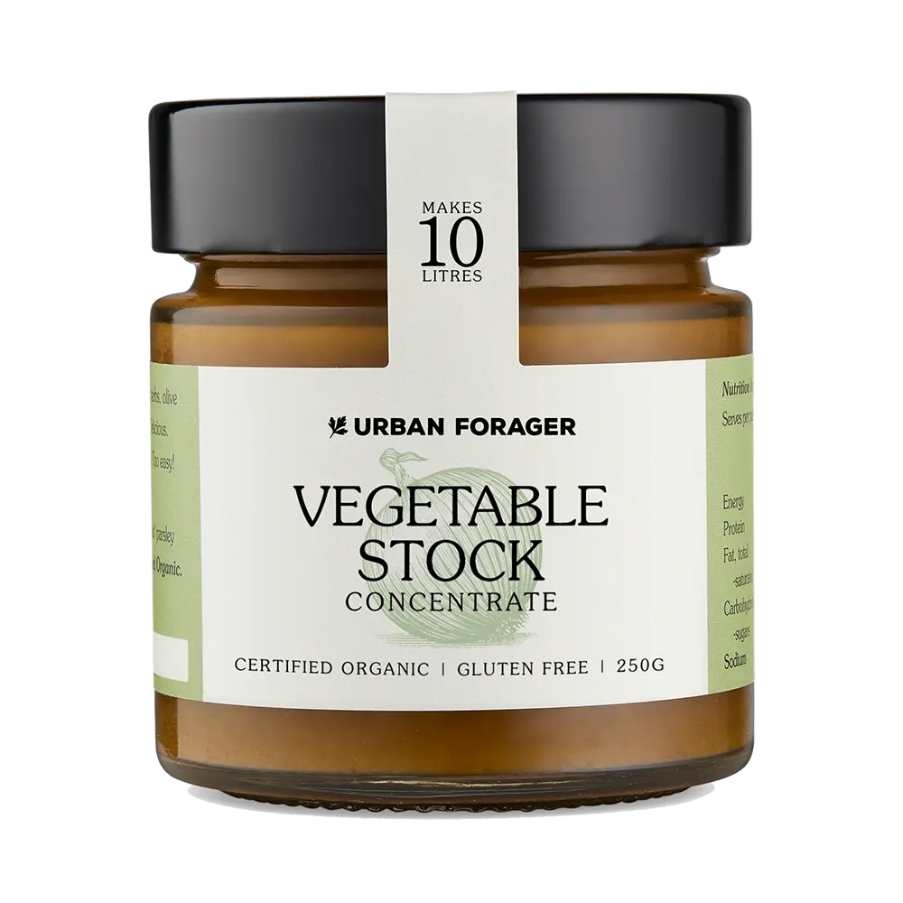 Organic Vegetable Stock Concentrate 250g – Plum Organics Papamoa