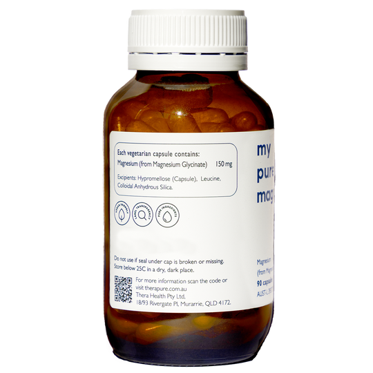 Pure Magnesium 90vcaps – Plum Organics Papamoa