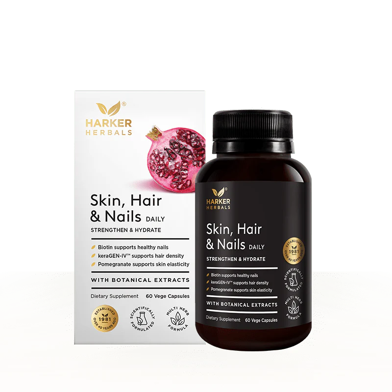 Skin, Hair & Nails 60 Vege Capsules – Plum Organics Papamoa