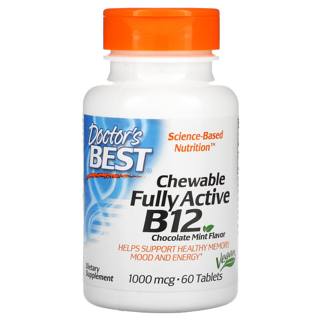 Chewable Fully Active B12 60Tabs – Plum Organics Papamoa