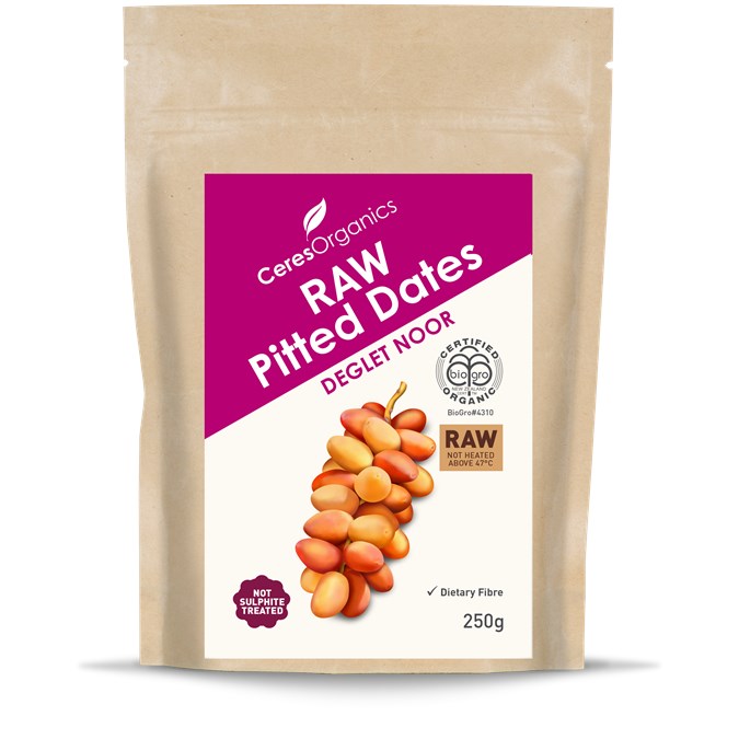 Raw Pitted Dates 250g – Plum Organics Papamoa