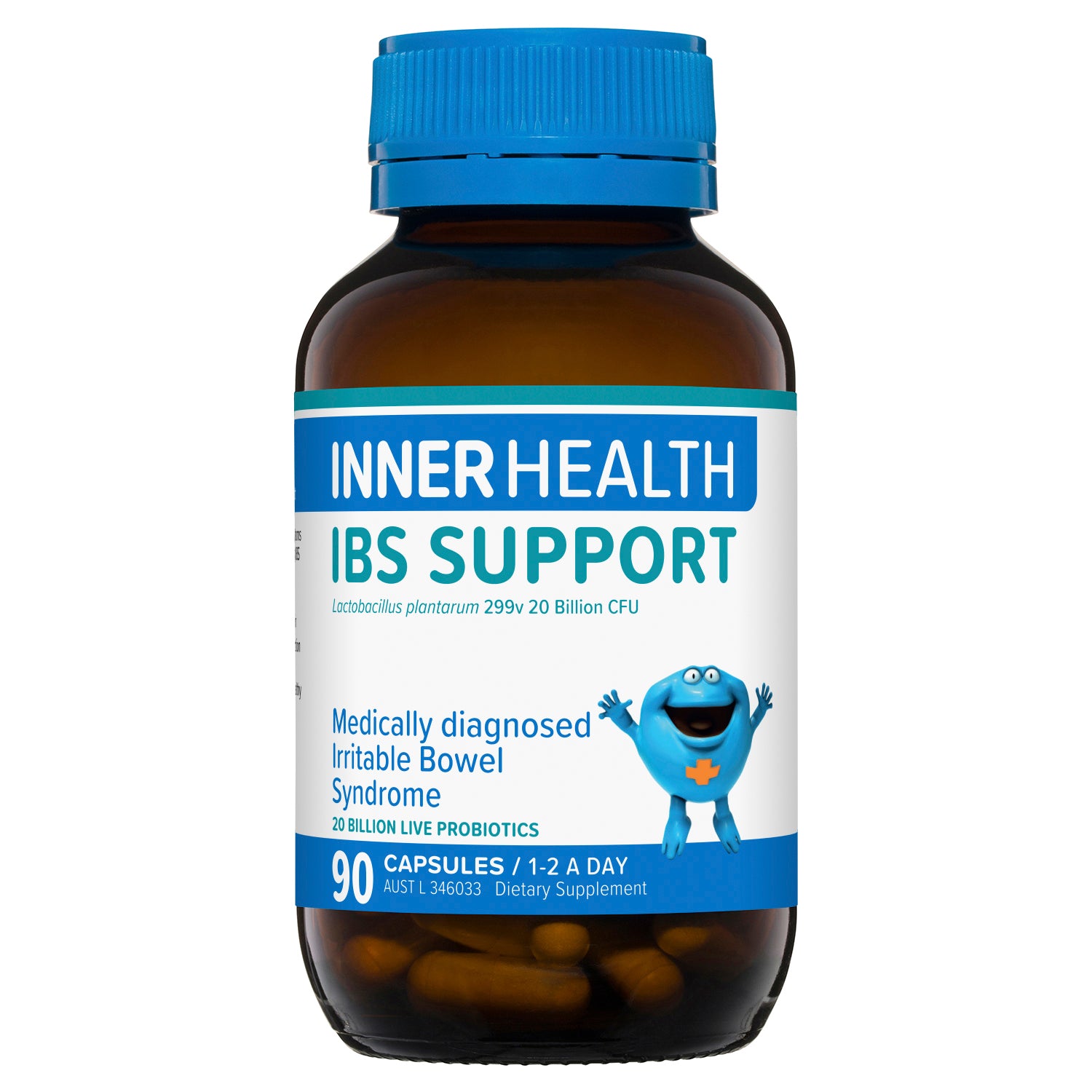 Ibs Support 90 Caps – Plum Organics Papamoa