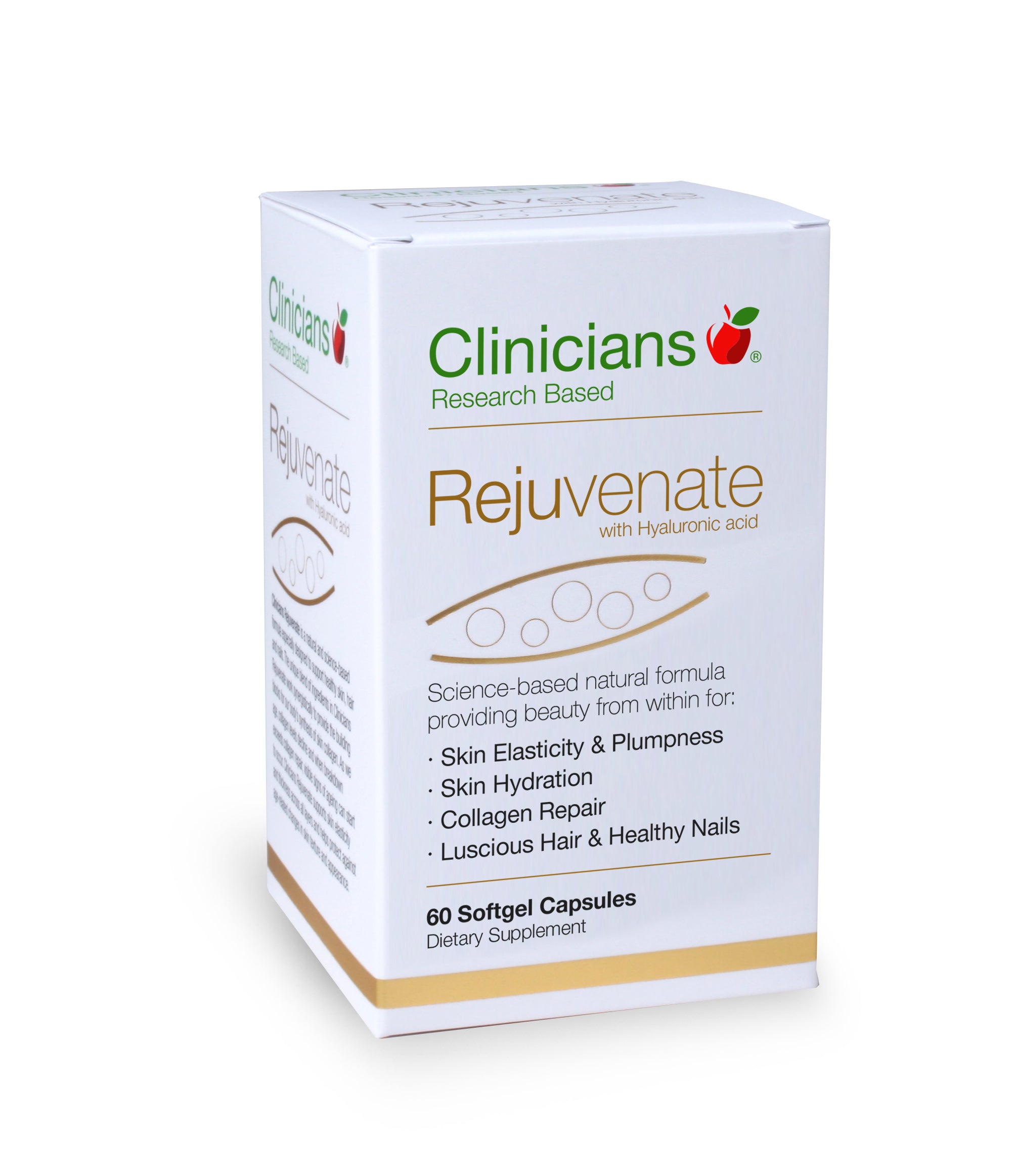 Rejuvenate W Hyaluronic Acid 60Caps – Plum Organics Papamoa