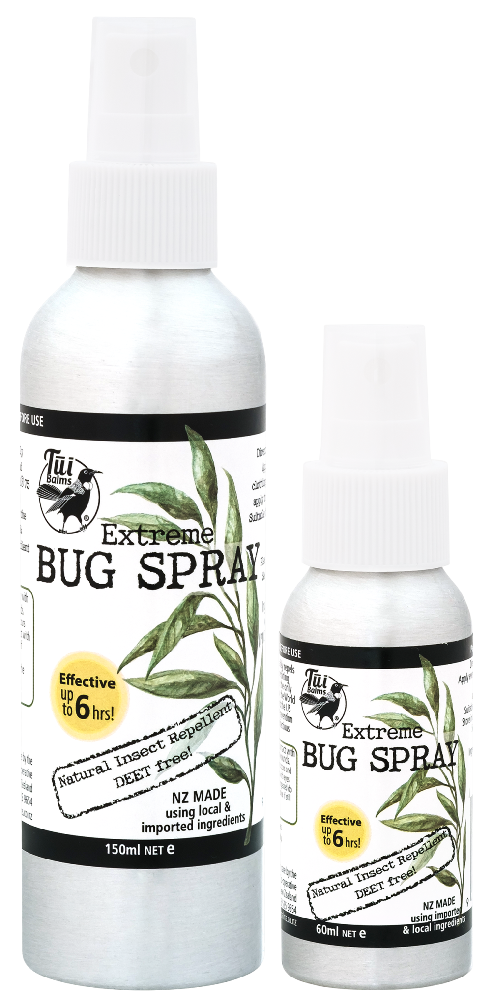 Bug Spray Xtra Strength 60Ml – Plum Organics Papamoa