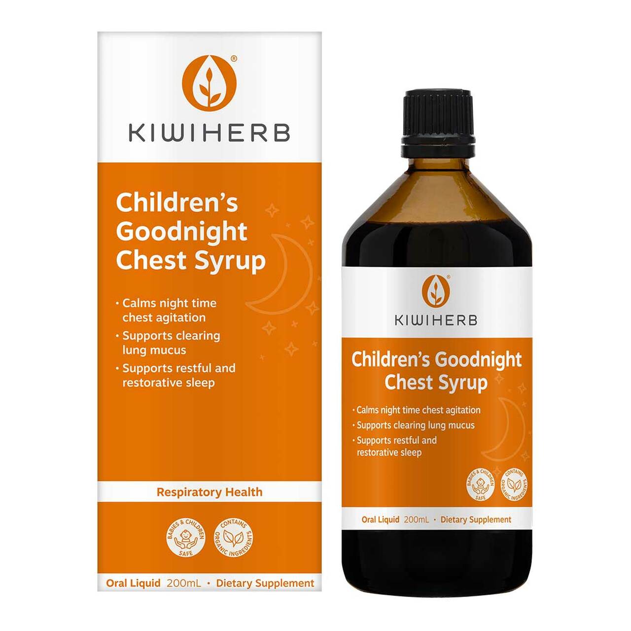Children'S Goodnight Chest Syrup 200Ml – Plum Organics Papamoa