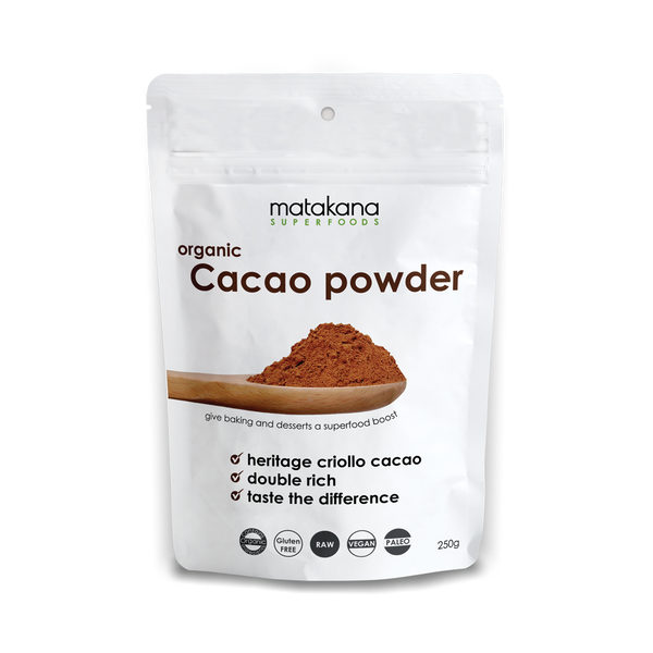 Cacao Powder 250g – Plum Organics Papamoa